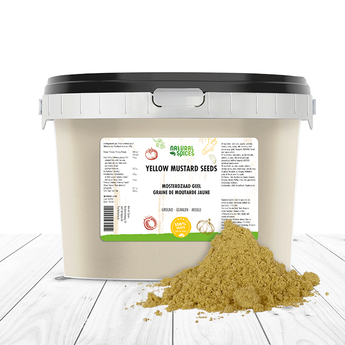 Buy Ground mustard seed online at Natural Spices